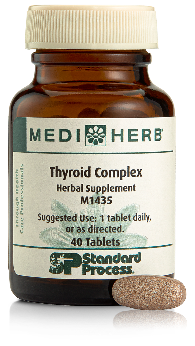 Thyroid Complex, 40 Tablets – Natural Health Improvement Center